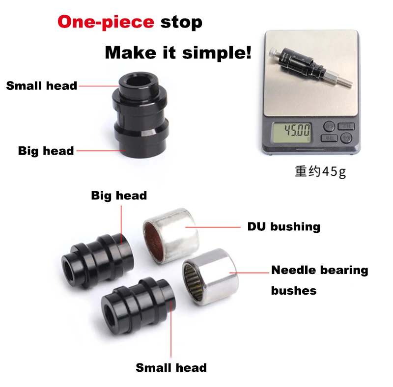 RIDERACE Bicycle Rear Shock Absorber Bushing Tool Needle