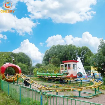 Attractive Amusement Park Rides 16 Seats Cheap Kids Mini Roller Coaster ...