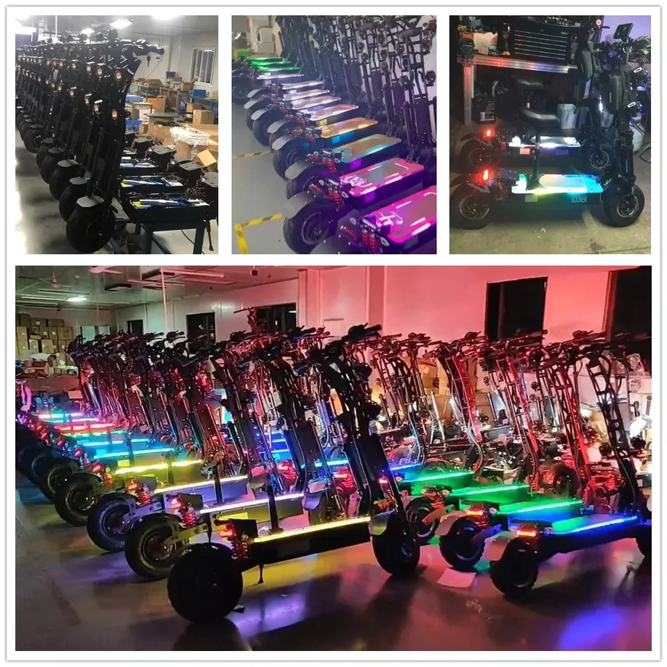 US Stock 10000w Dual Motor Electric Scooter - 100km Range