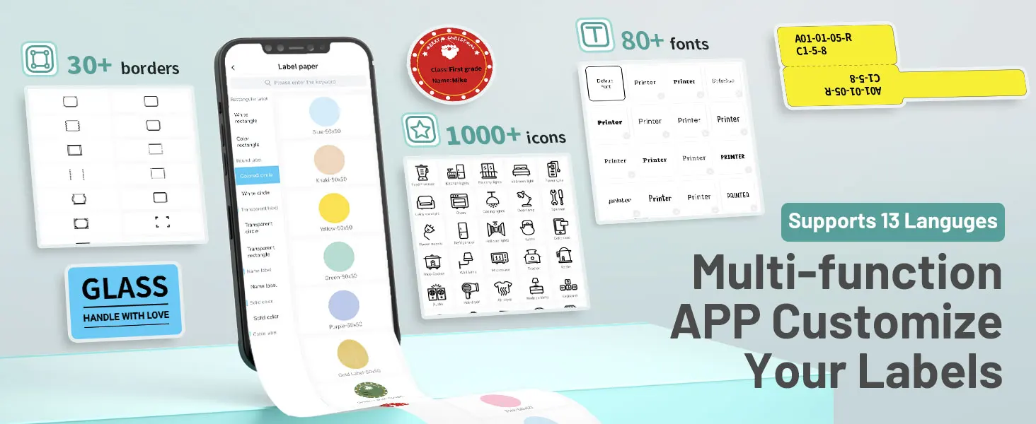 Phomemo M221 Label Maker - Efficient Thermal Printing