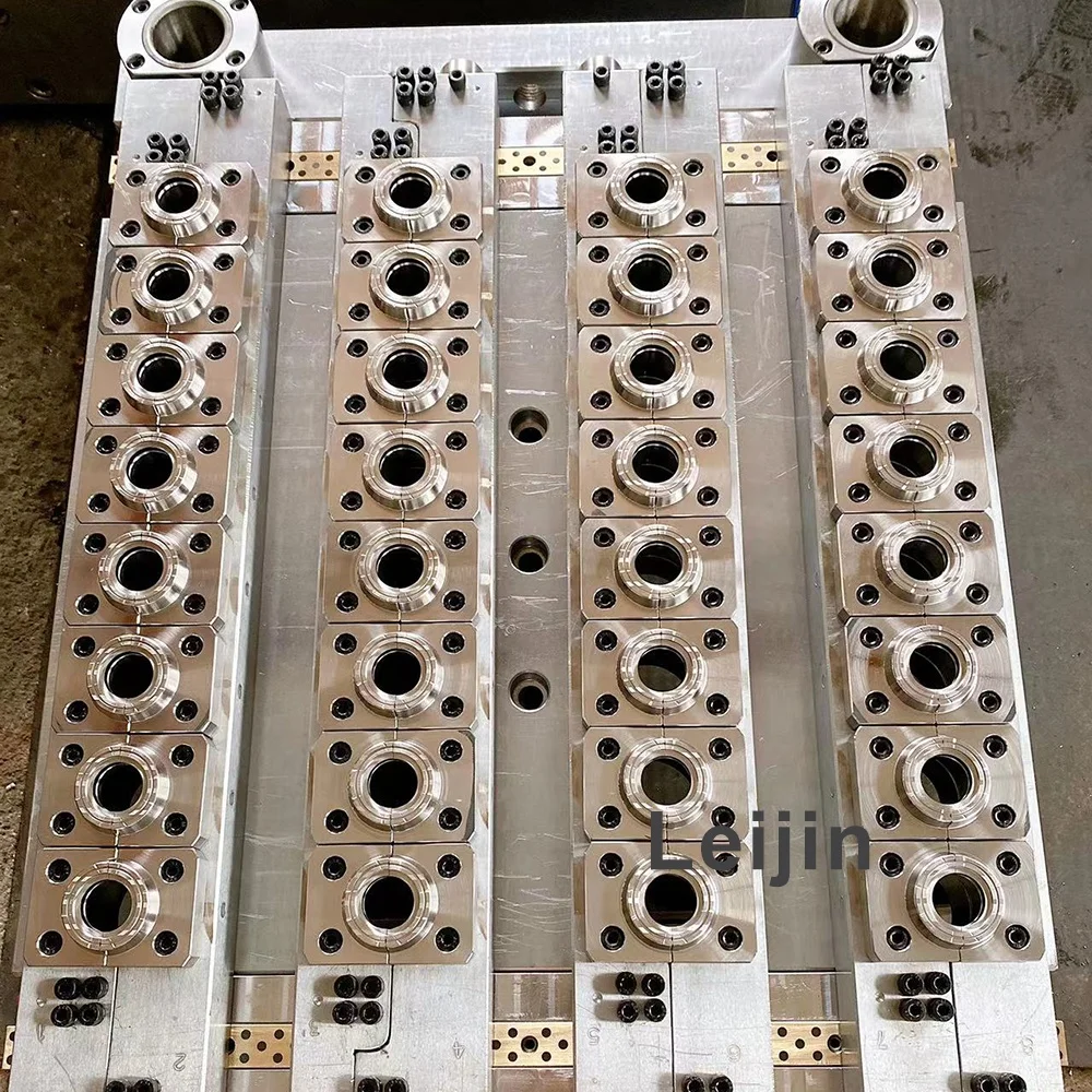 Pin Valve Gate 32 Cavity Bottle Preform Mold,32 Cavities Pet Preform ...