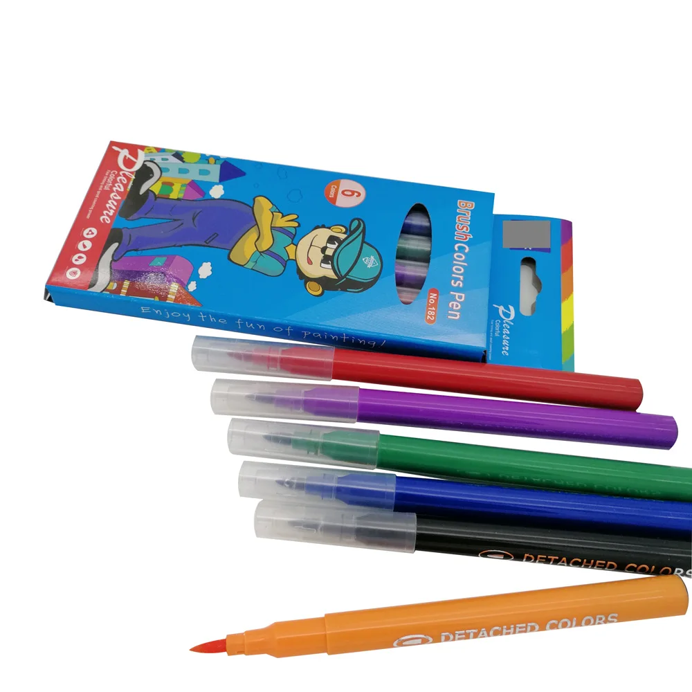 Students Kids Drawing Cute Custom Stationery Gifts Water Color Fiber ...