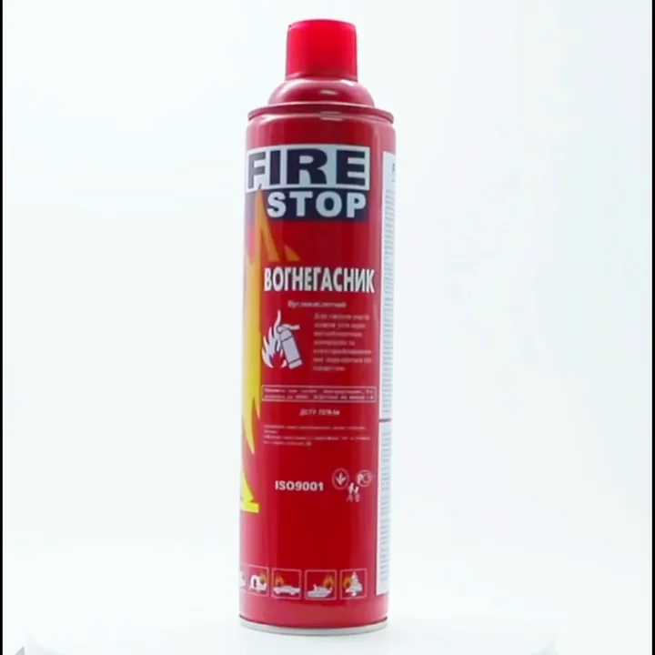 Wholesale Fire Fighting Foam Red 500ml Foam Spray Fire Stop For Car ...