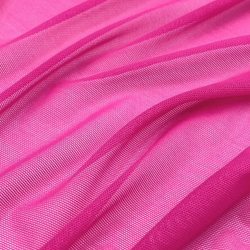 Free Sample Superfine Durable Elastic Rose Red Nylon Spandex Fabric ...