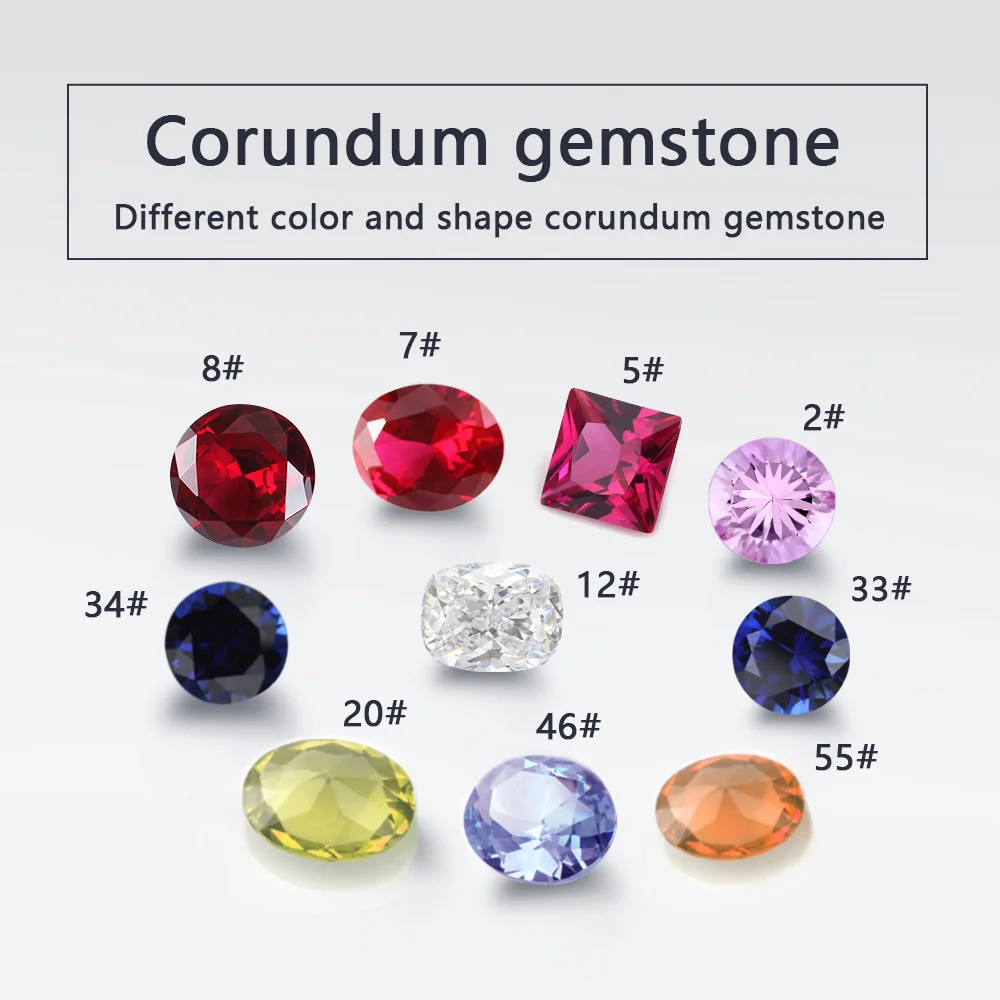Starsgem Synthetic Gemstone - Blood Red Ruby Loose Stone