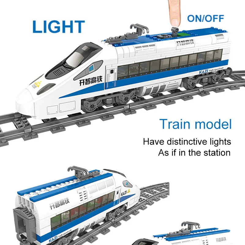 City Mechanical High Speed Rc Electric Battery Operated Train Running ...