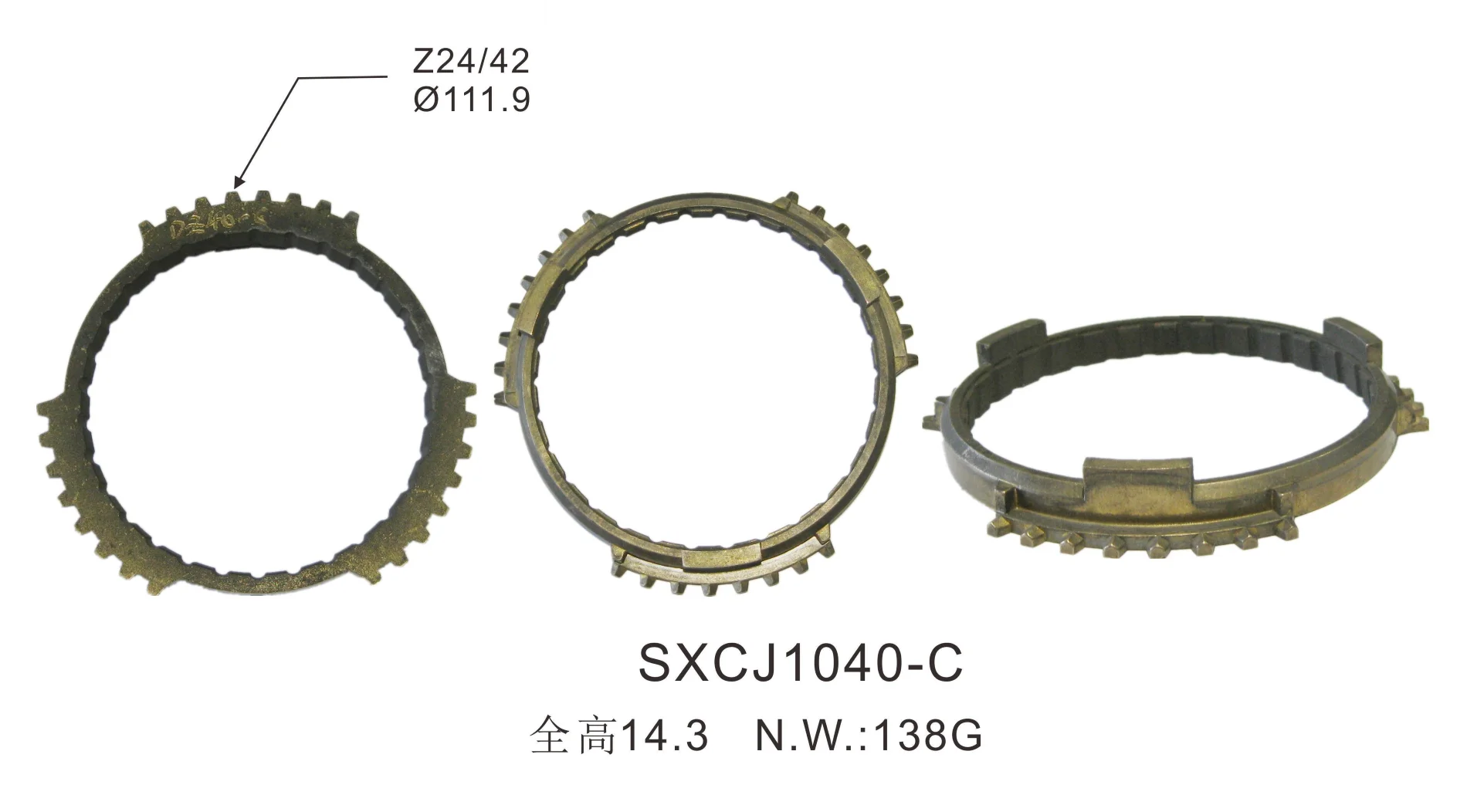 Auto Transmission Gearbox Parts Synchronizer Ring Oem 5138210 OEM ...