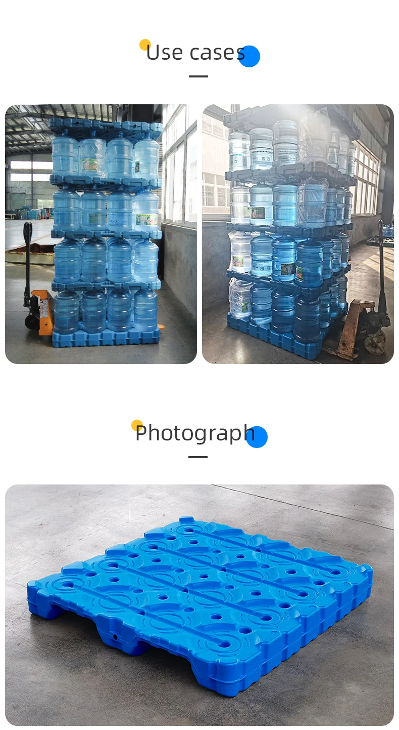 5 Gallon Bucket Plastic Pallets Customization Water Bottle Pallet - Buy ...