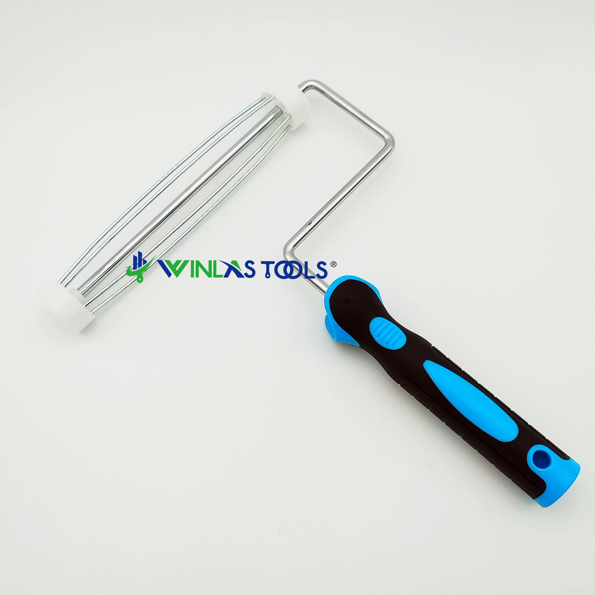 9" 230mm 5-wire-cage Heavy Duty Paint Roller Frame TPR Handle Paint ...