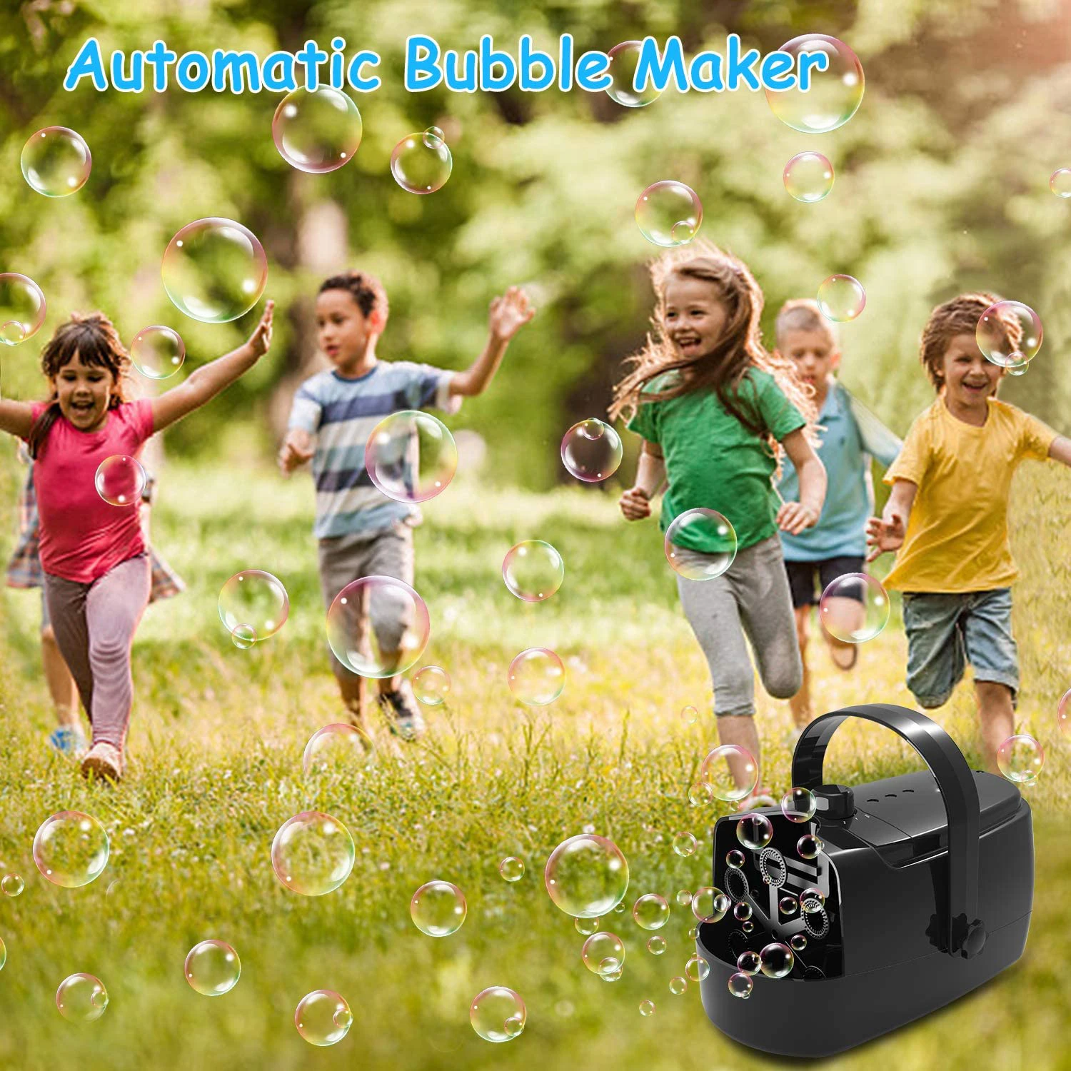 Bubble Machine For Kids Automatic Electric Usb Kids Cute Funny Toys ...