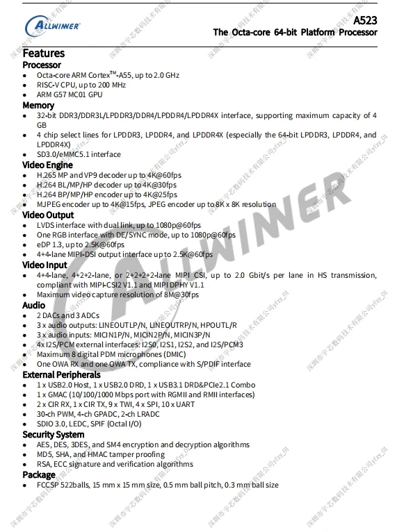 Helperboard A523 - Octa-Core Android 13 Development Board