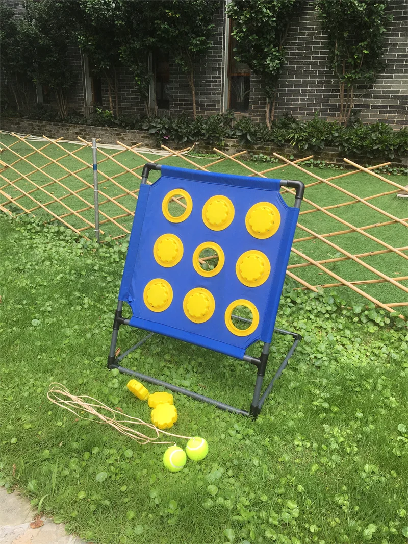 LADDER BALL TOSS GAME Bean Bag Toss Game Sand Bag Toss Outdoor Garden ...