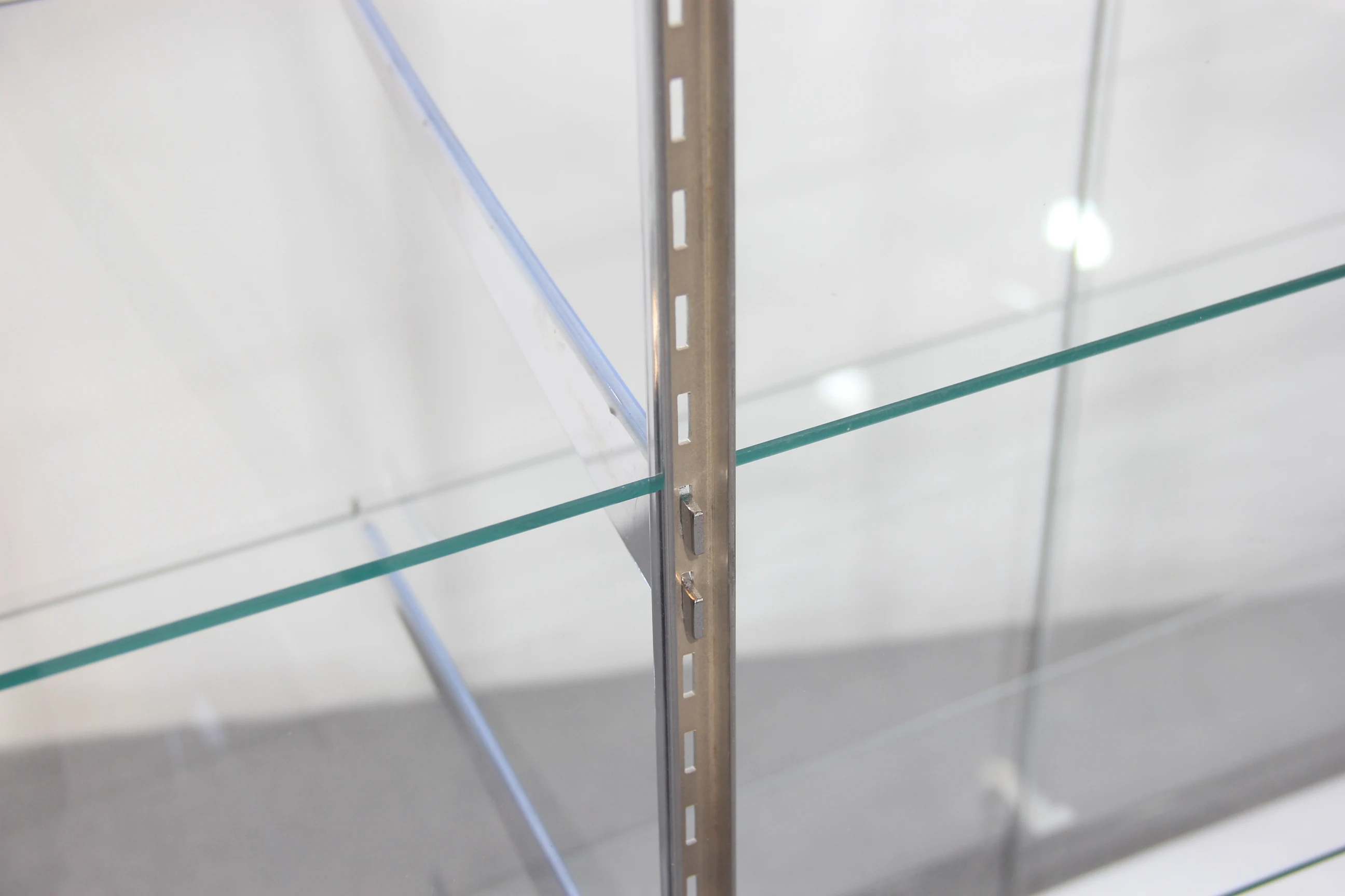 Custom KEWAY 70" Full Vision Glass Storage Display Showcase with Light