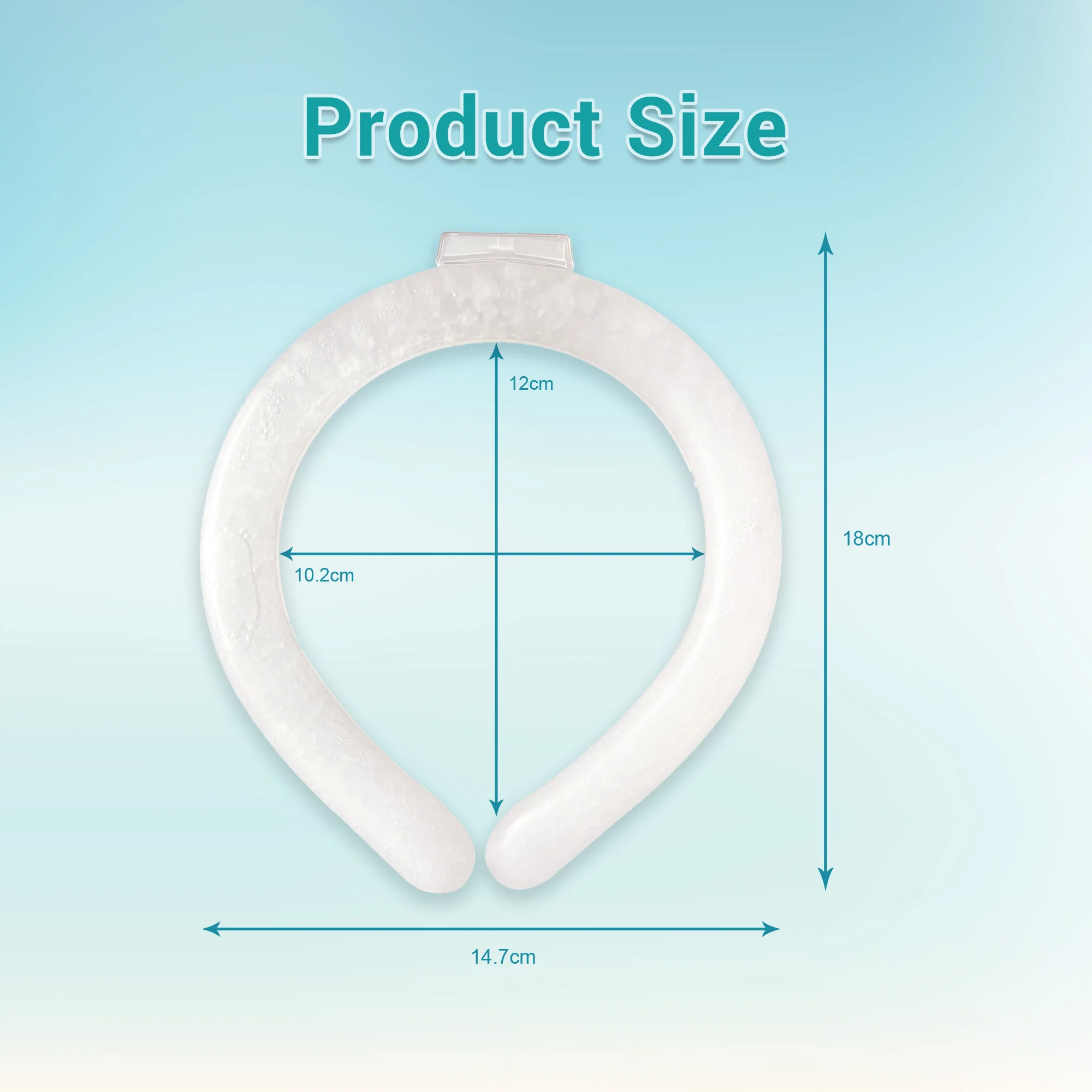 Neck Cooling Tube - Wearable Solution for Extreme Heat