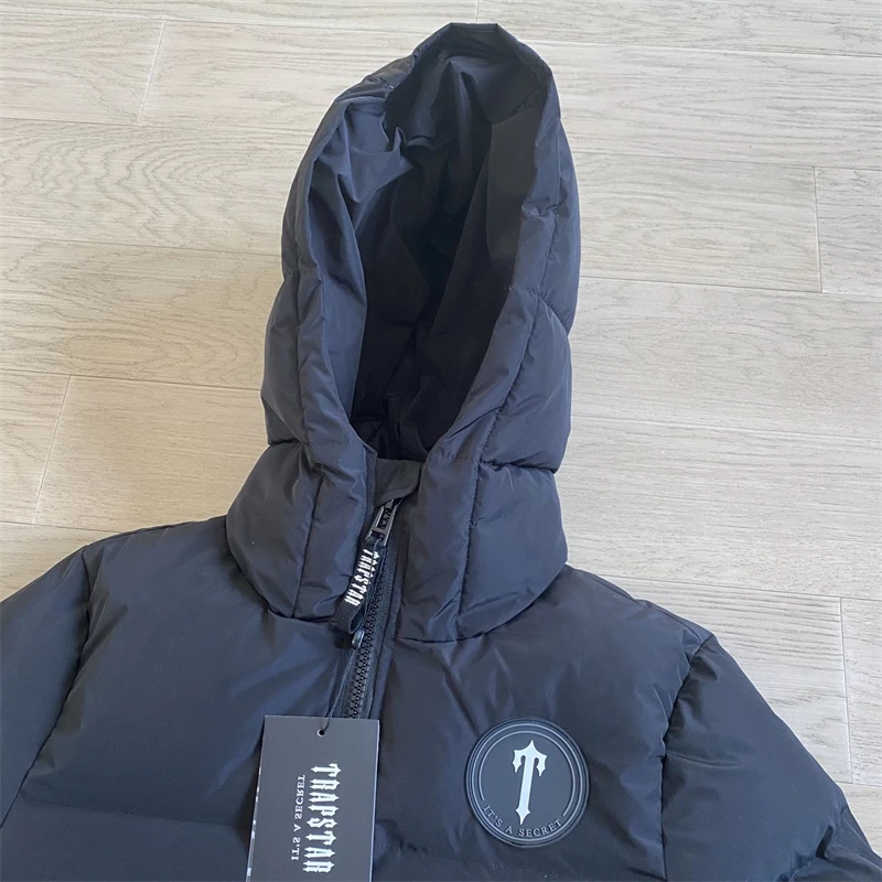 Winter Men Trapstar Jacket Aw20 Irongate Hooded Quilted Women Warm ...