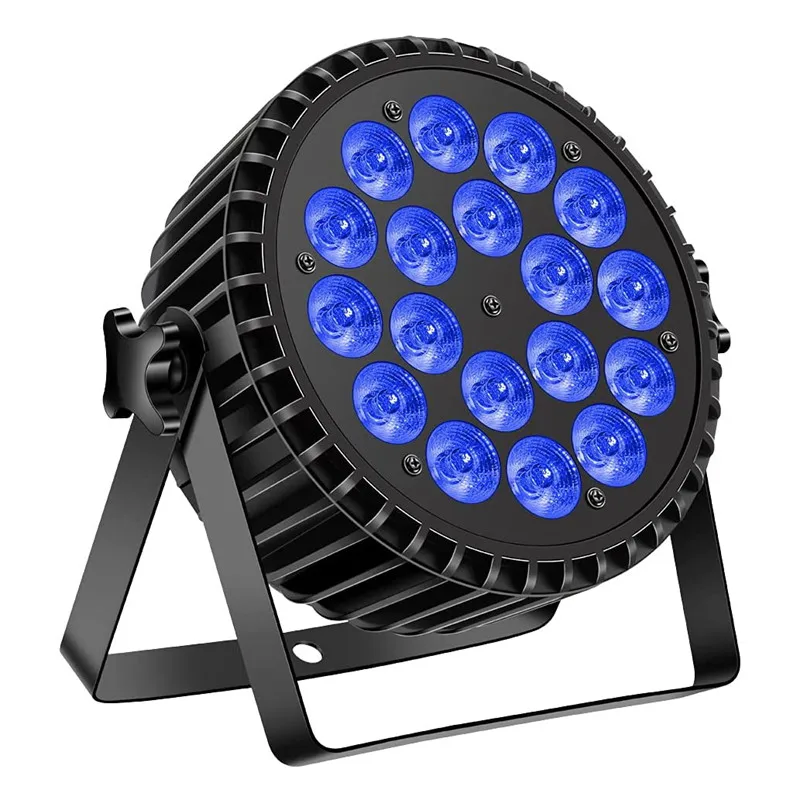 Classic Stylish Par Light Led 18*18w 6in1 Rgbwauv Slim Led Par Can ...
