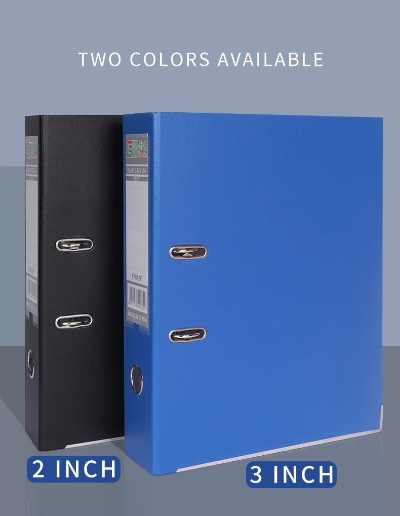 A4 Size 2/3 Inches Pp Hard Cover Two Ring Lever Arch File Binder Rings ...