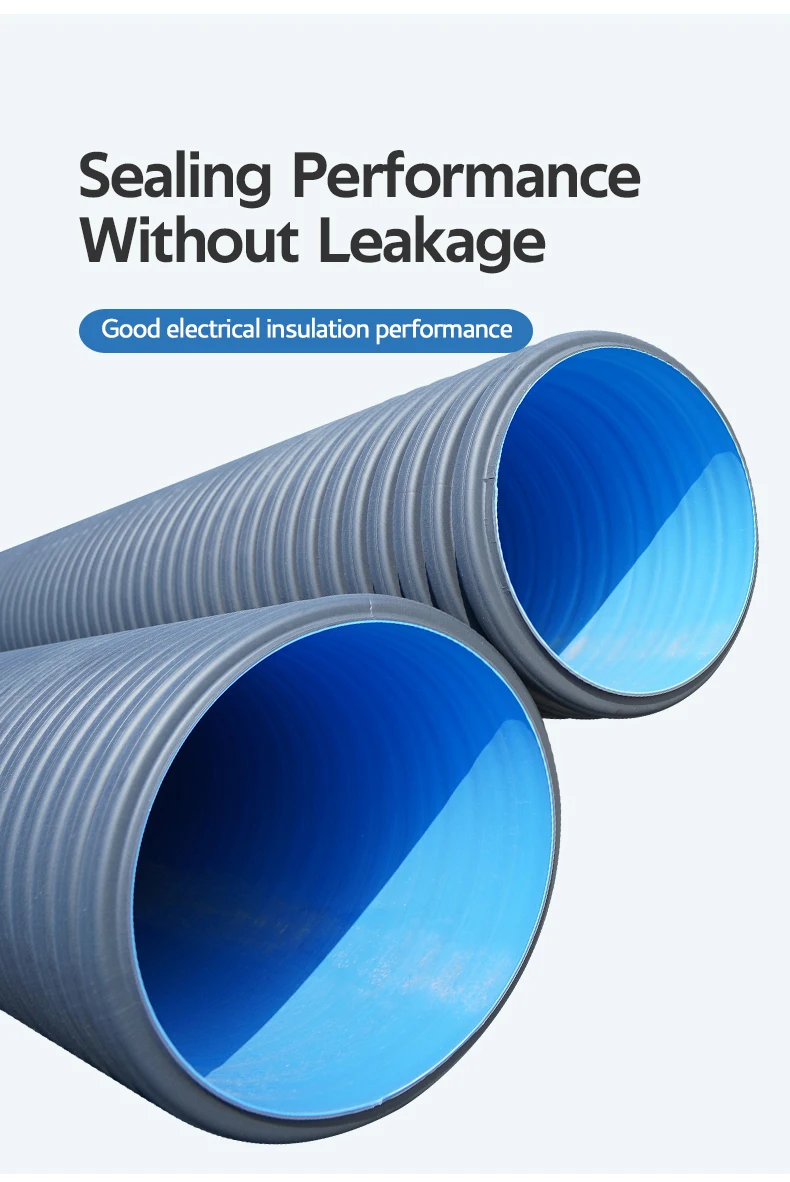HDPE Corrugated Pipe - Durable, Efficient Drainage Solutions