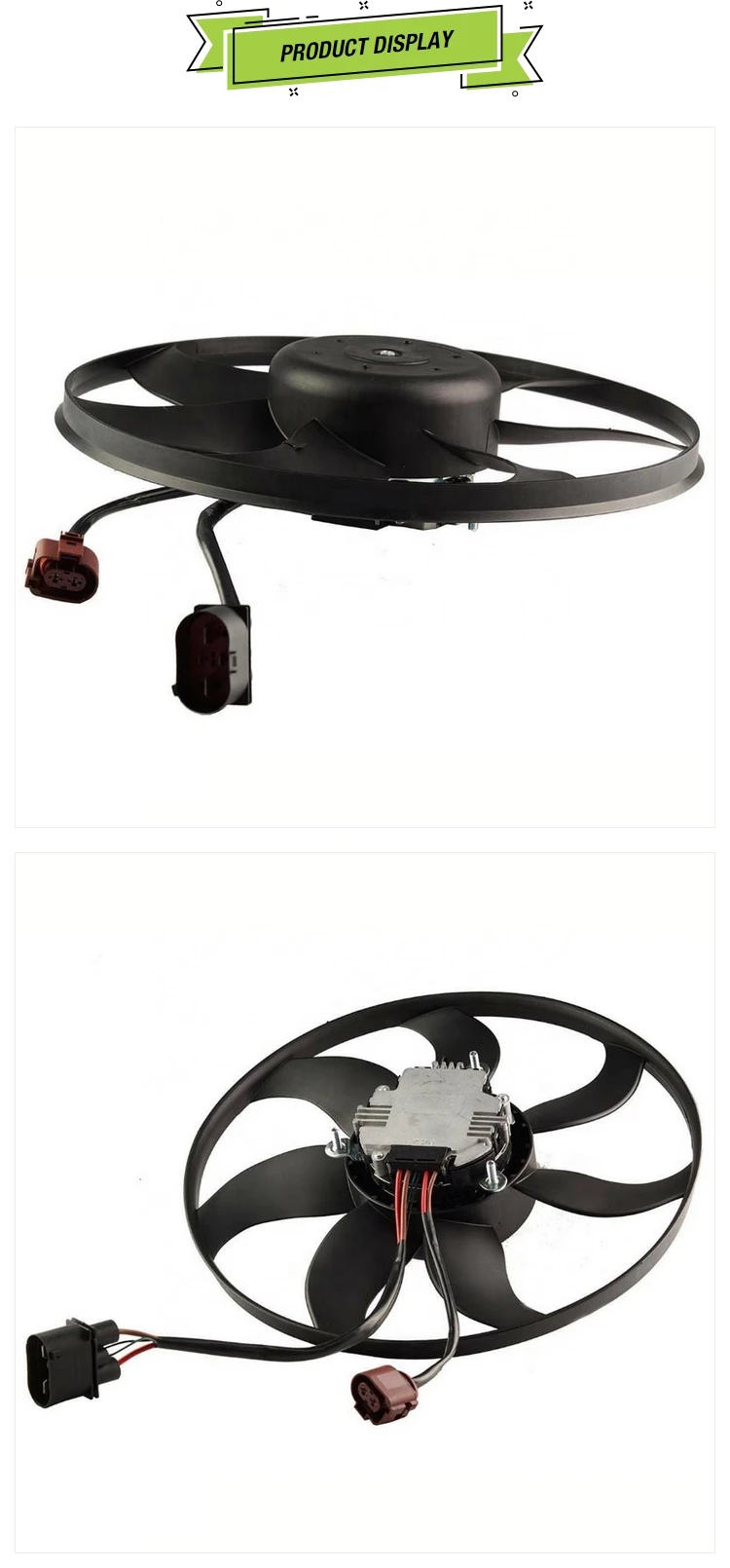 Auto Parts Radiator Cooling Fan Motor OEM 1TD959455/1TD 959 455 for VW ...