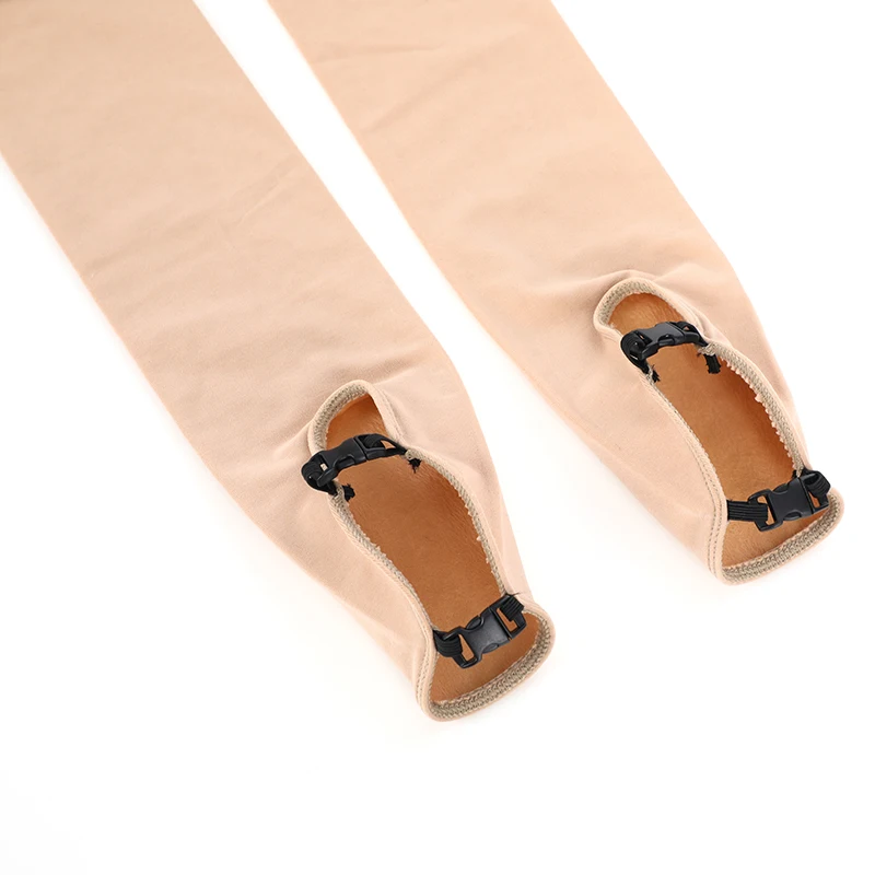 Custom Professional Women Over Boot Footed Figure Skating Tights Ice ...