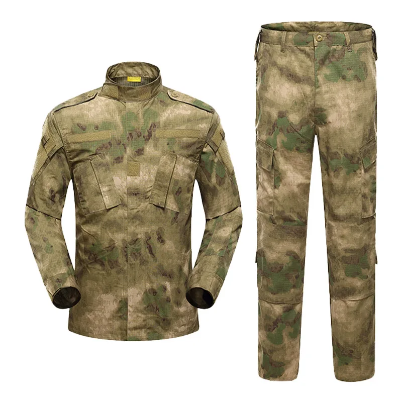 HYD ACU Breathable Gear Polyester Cotton Olive Green Tactical Uniform ...