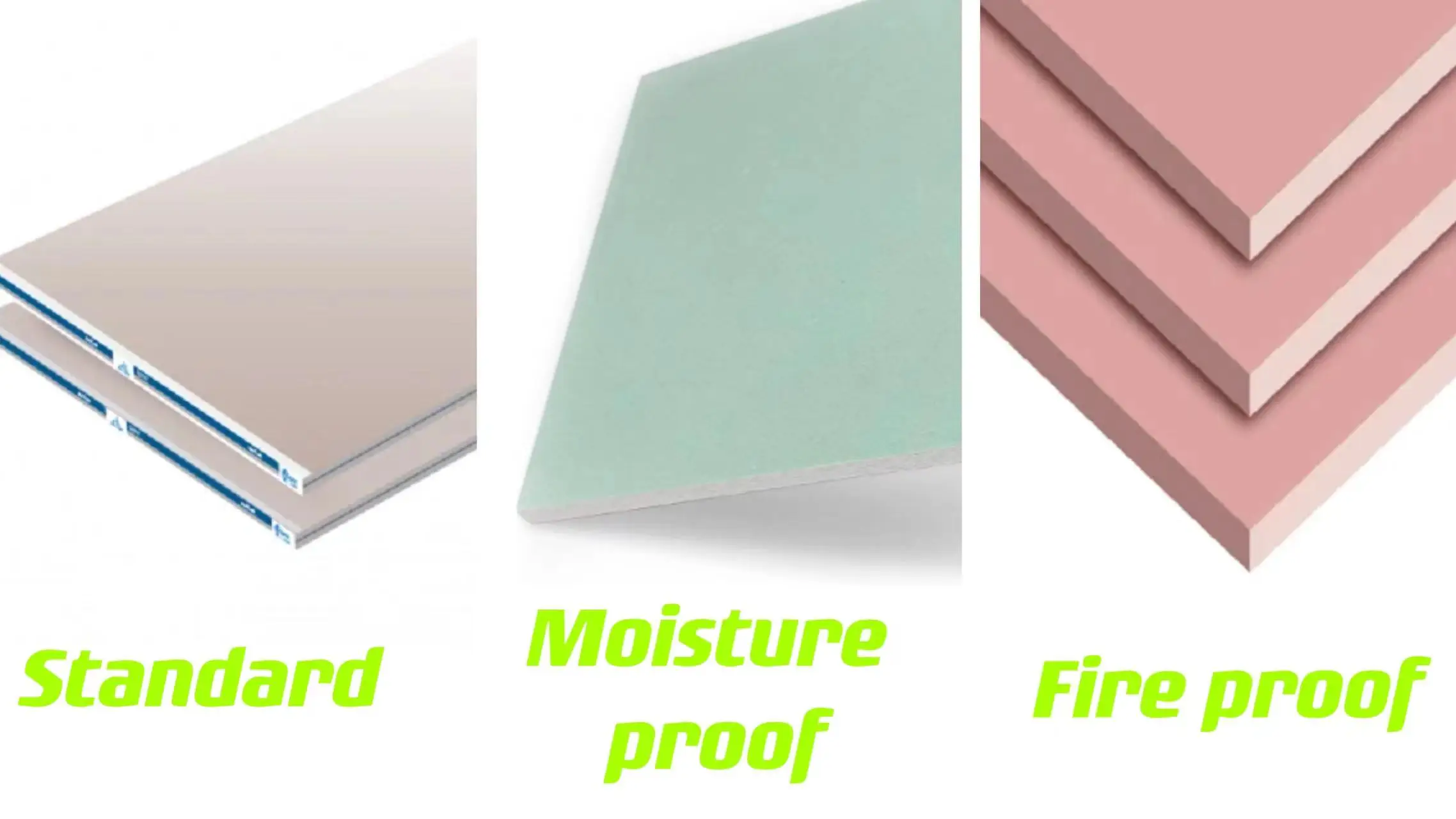 Gypsum Plaster Soundproofing Gypsum Board Water Shield Plasterboard ...