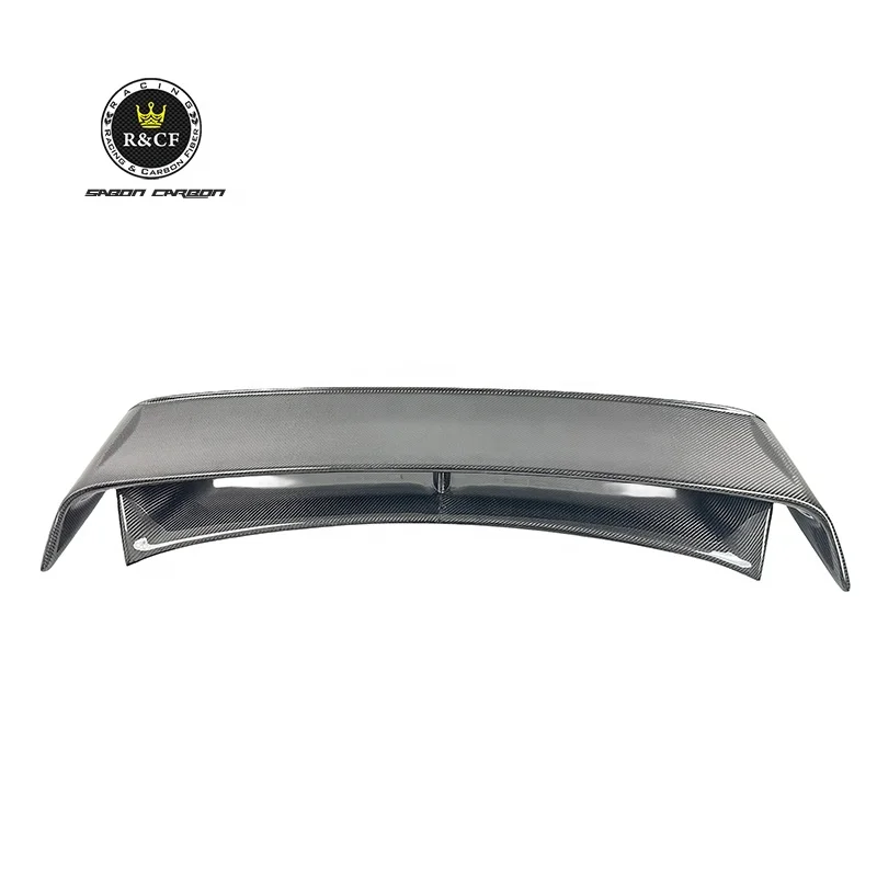 Ns Style Carbon Fiber Double Decker High Rear Spoiler Wing For Nissan ...