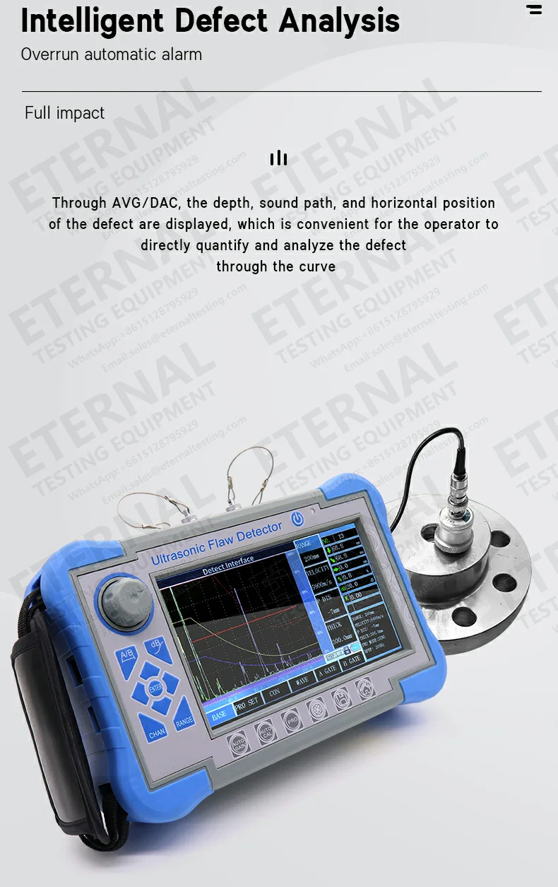 Ultrasonic Ndt Equipment Phased Array Ultrasonic Testing Flaw Detector ...