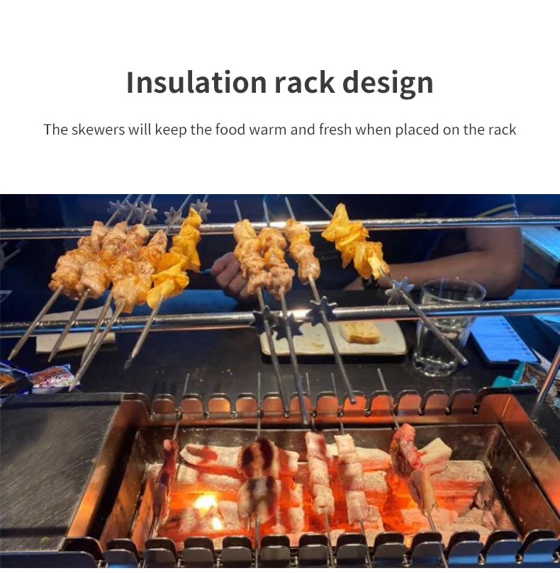 Korean Charcoal Grill - High Quality Electric BBQ Skewer