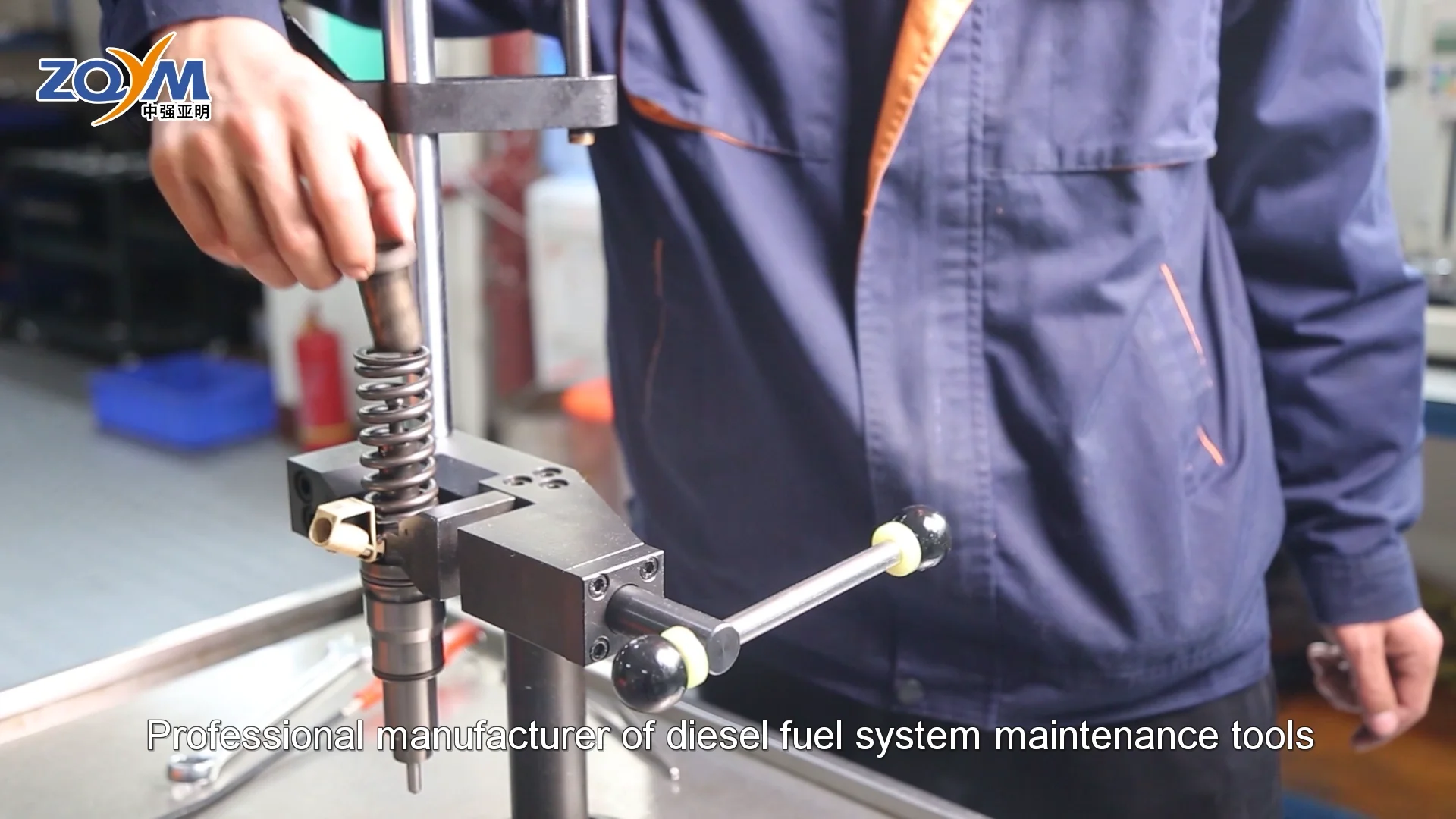 Zqym Diesel Injector Dismantle Tools Injector Dismounting Stand ...