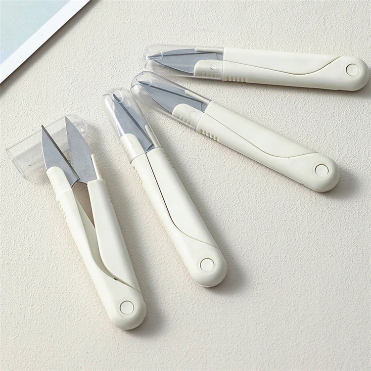 U Shape Yarn Scissor Embroidery Cross-stitch Craft Cutter Sewing ...