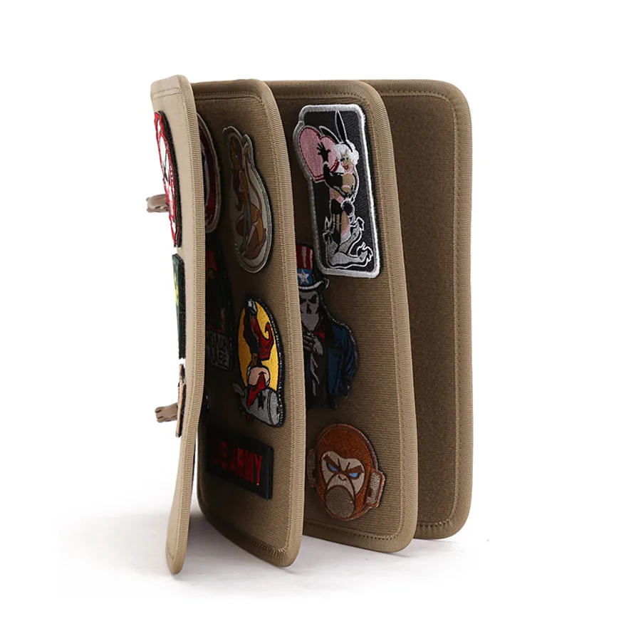 Wholesaler Tactical Patch Book Tactical Patches Organizer Display Board ...