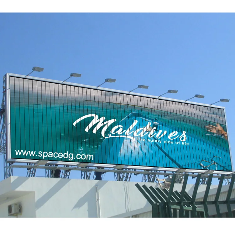 Large Scale Rotating Outdoor Street Tri-vision Advertising Billboard ...