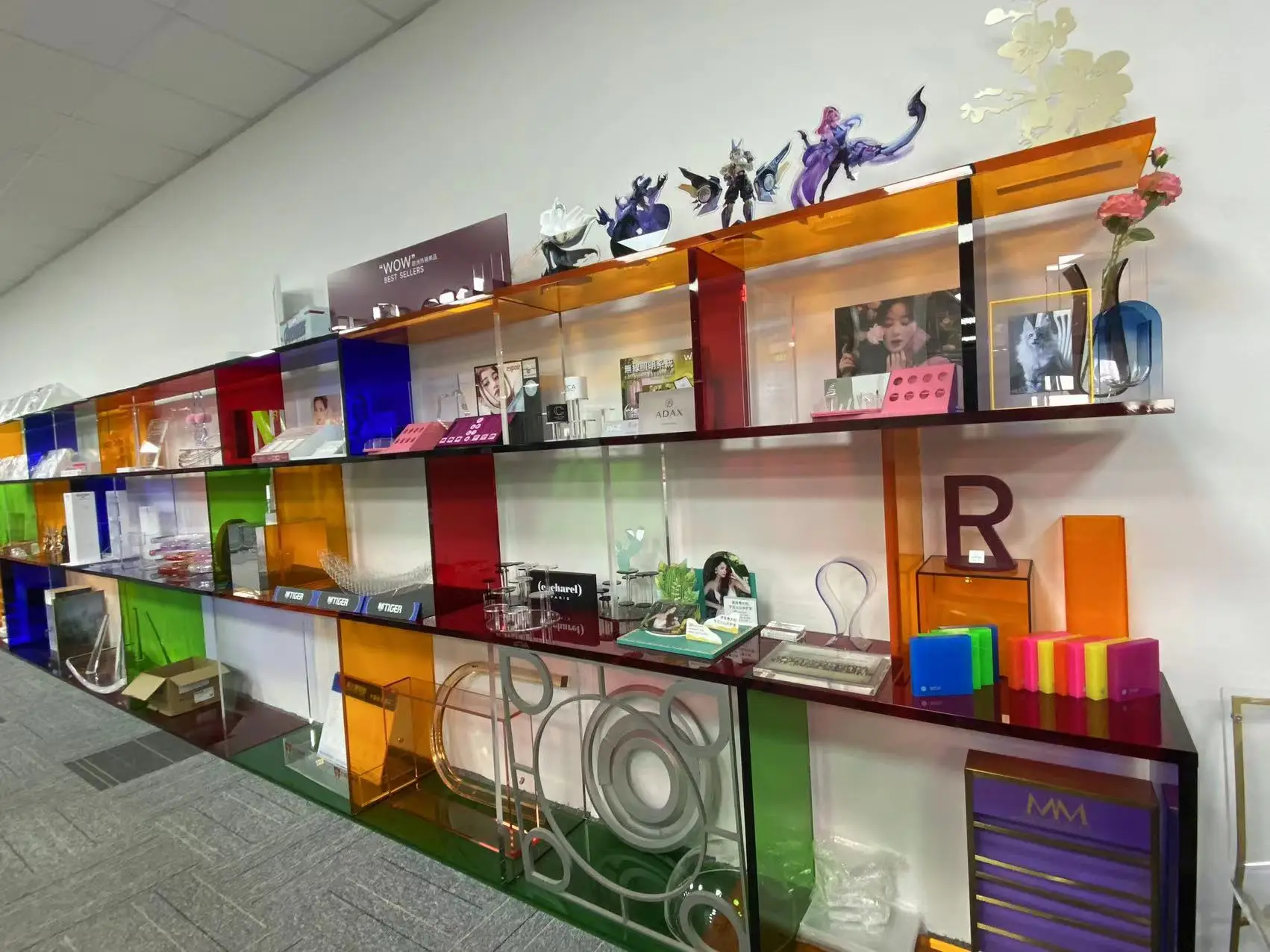 New Design Yellow Acrylic Modern Photo Frame Custom Size Colourful ...