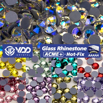 Vdd Wholesale Ss4-ss30 Acme Top Quality Hot-fix Glass Rhinestone ...