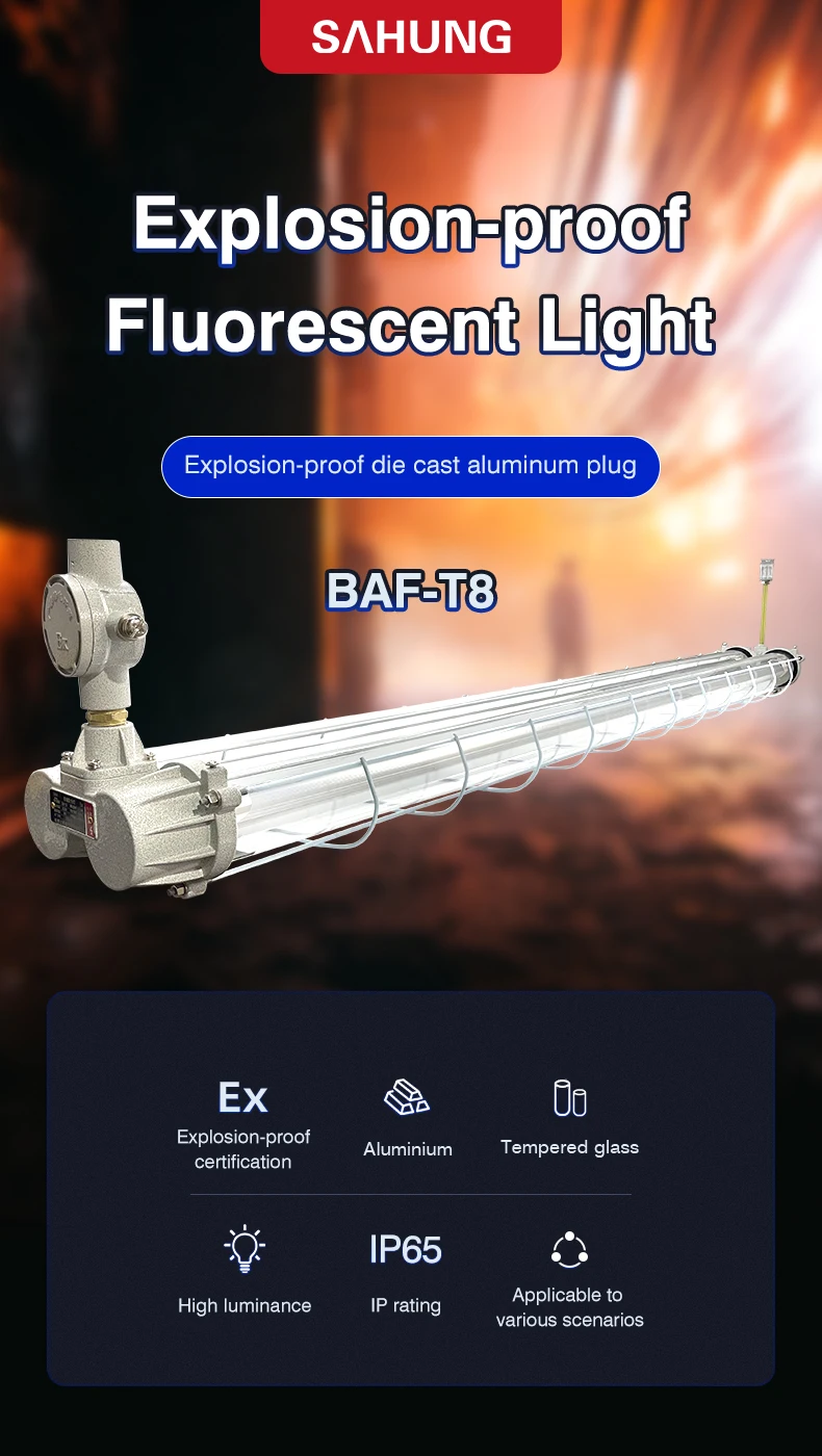 ATEX Oil Field and Chemical Industrial T8 1.2M Explosion Proof ...