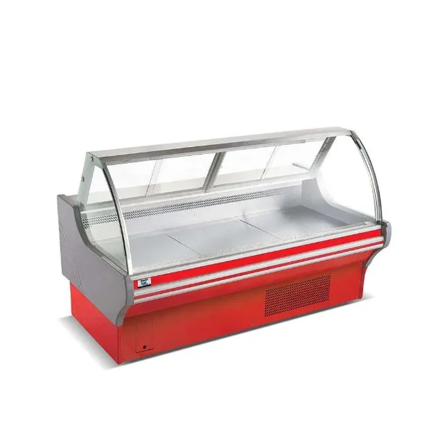 SPM Butcher Meat Shop Display Showcase Meat Maturing Fridge Glass Fresh ...
