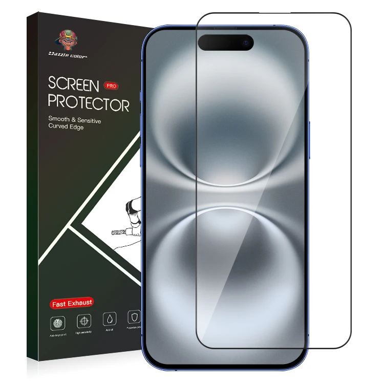 Alibaba.com: Unbreakable 9H 2.5D HD tempered glass screen protector for ...