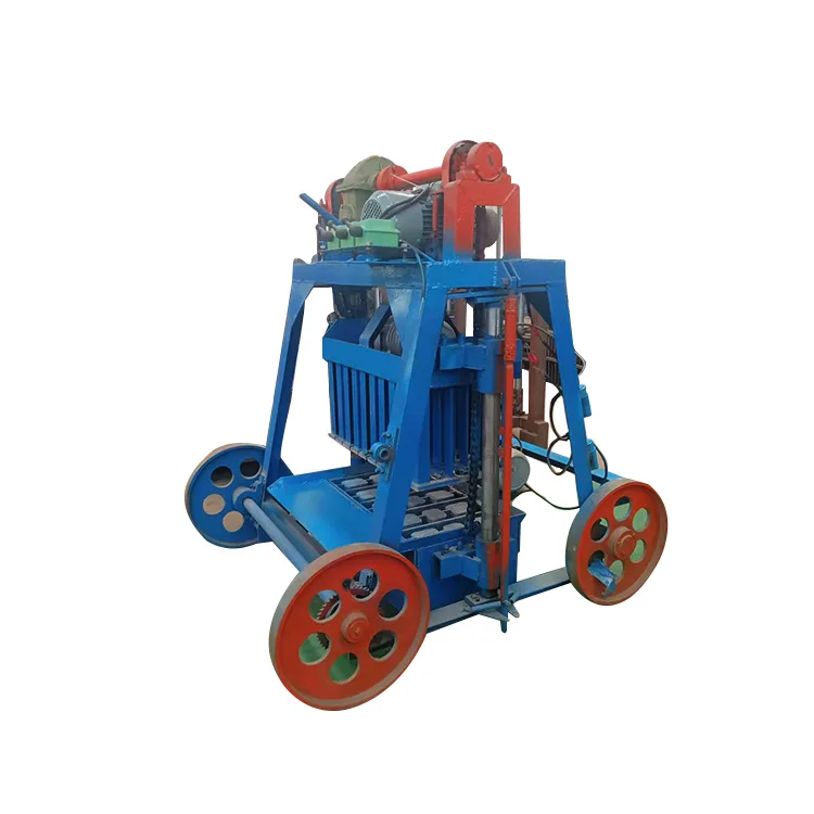 Mobile 60s Molding Brick Making Machinery Manual Small Scale Brick ...