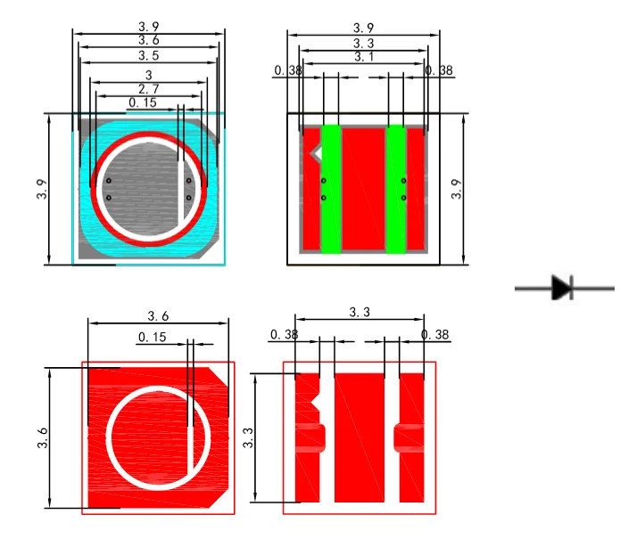 1W High Power 1050nm IR LED - Durable & Efficient Lighting