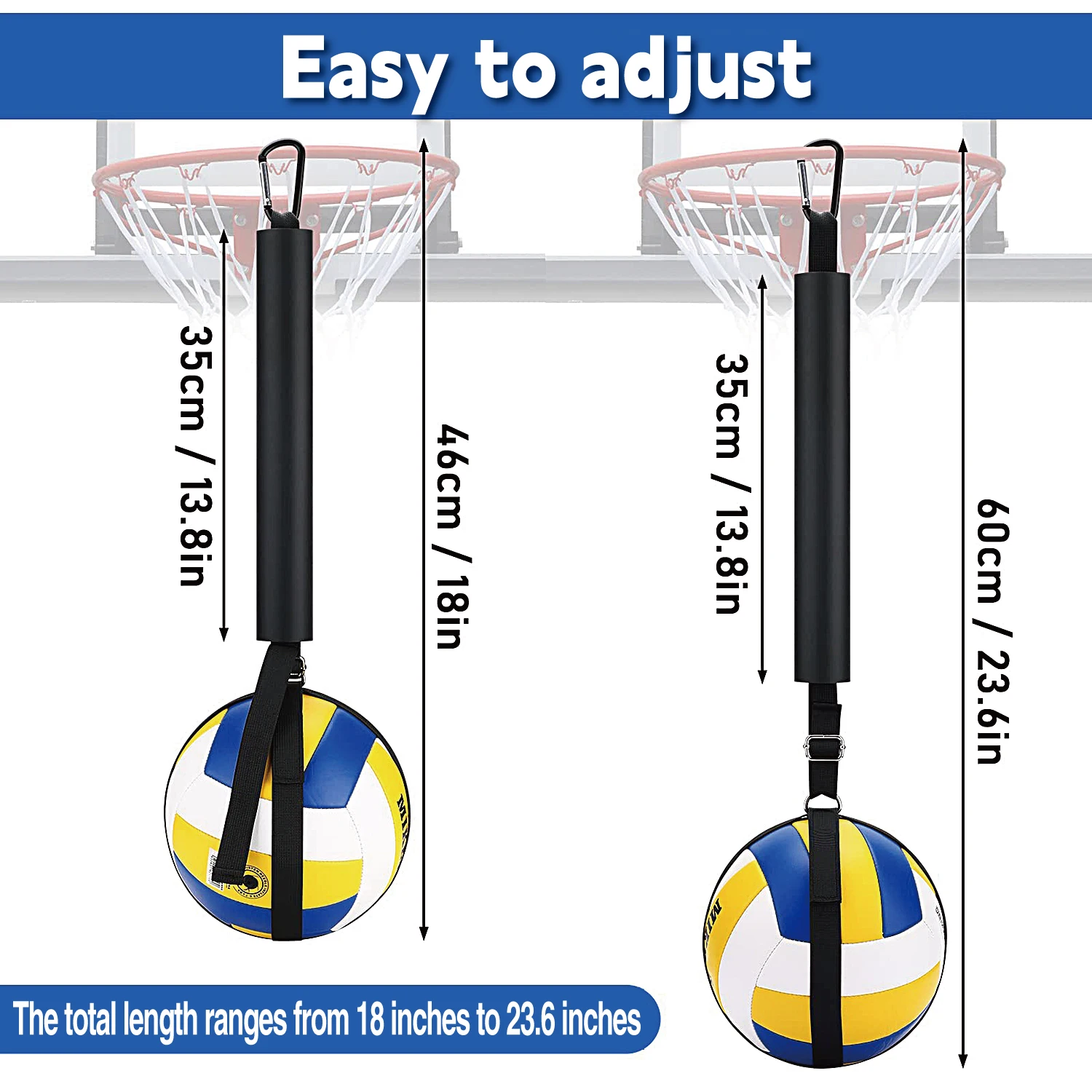 Great Home Training Equipment Volleyball Spike Trainer & Basketball ...