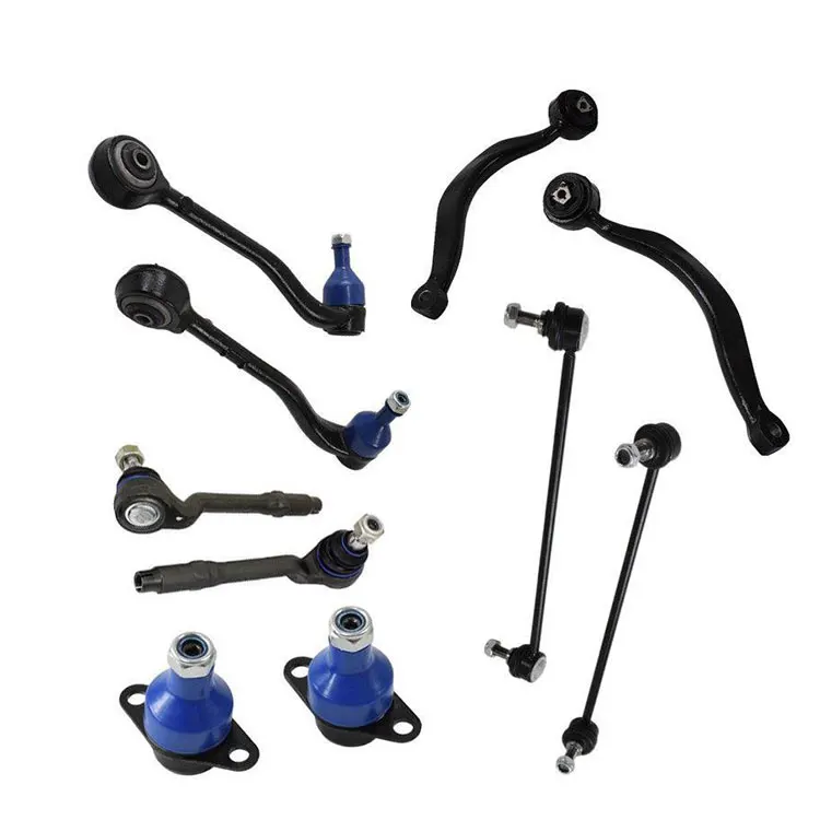 Set of 10 for BMW E53 X5 00-06 Front Suspension Control Arm Kit Tie Rod ...