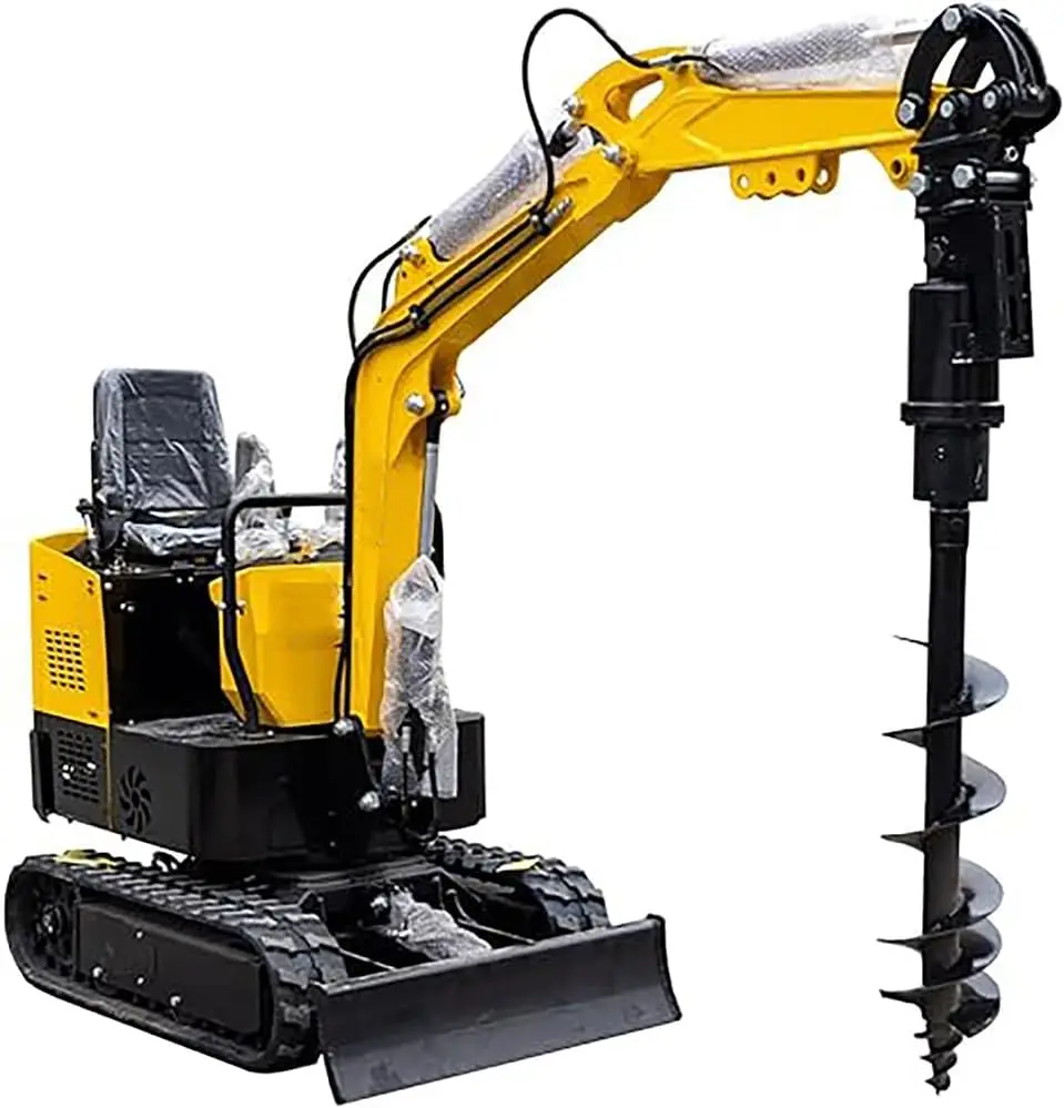 RSBM Mini Excavator Auger Wide Backhoe Augers Hydraulic Tilt Backhoe ...