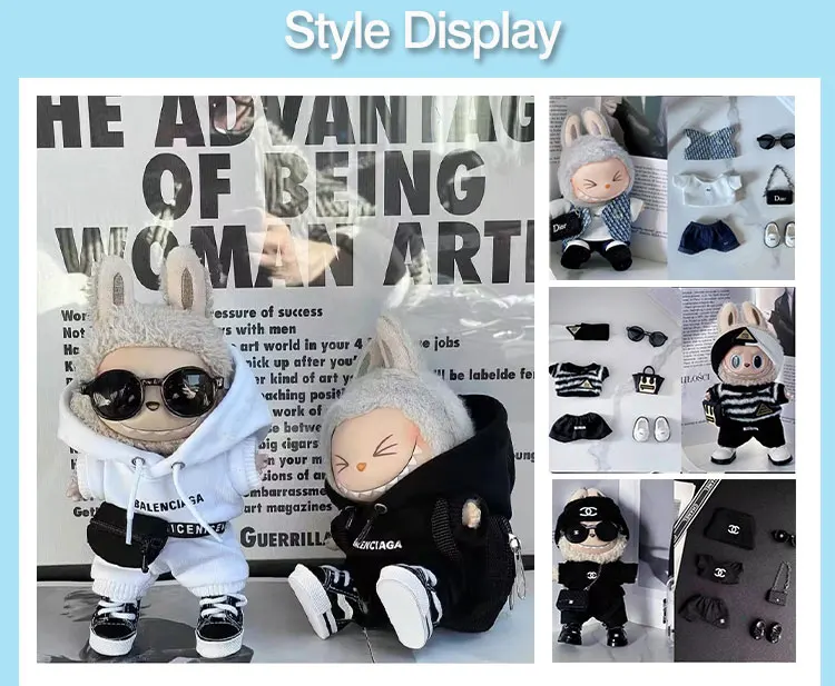 Labubu Folding Comb Portable Portable Bangs Comb Hairdressing Travel ...