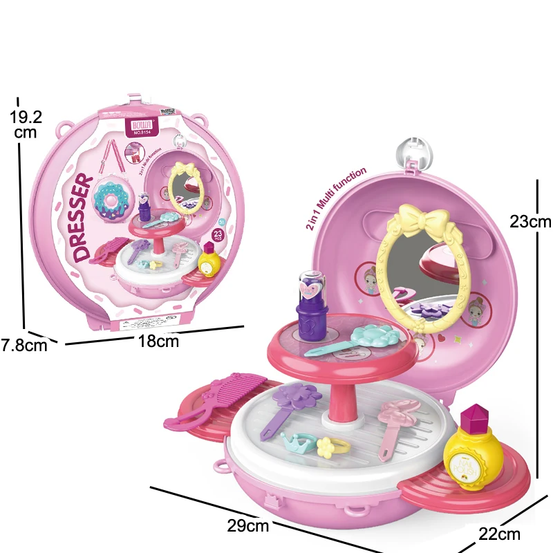 NEW Plastic Funny Cute Kids Makeup Sets for Girls Make up Kit Girls ...