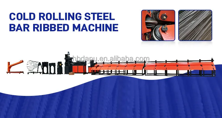 Rebar Ribbing and Rolling Machine for Steel Bar Production Units ...