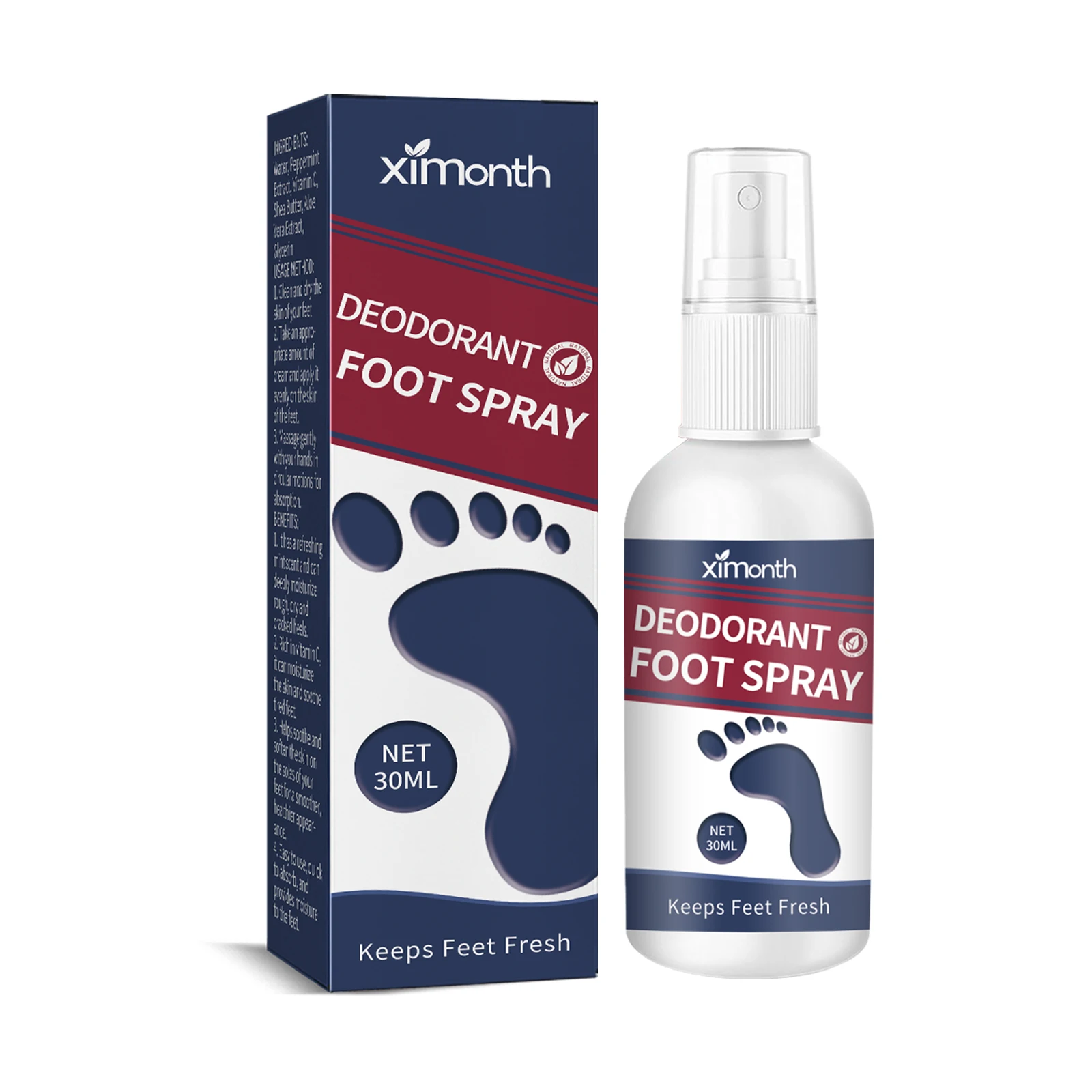 Ximonth Anti Fungal Feet Spray - Treat Psoriasis & Eczema