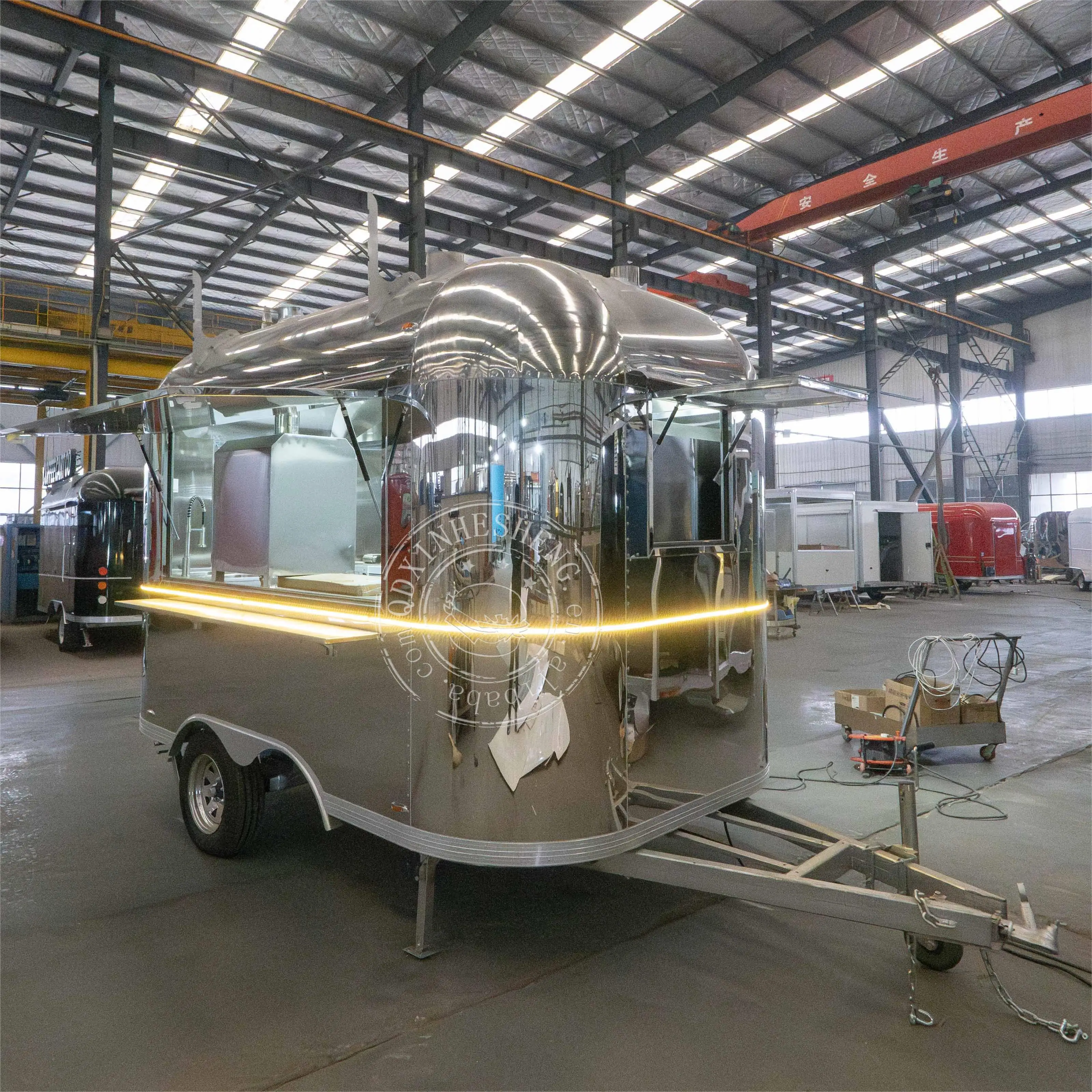Stainless Steel Beer Trailer - Fully Equipped & Versatile