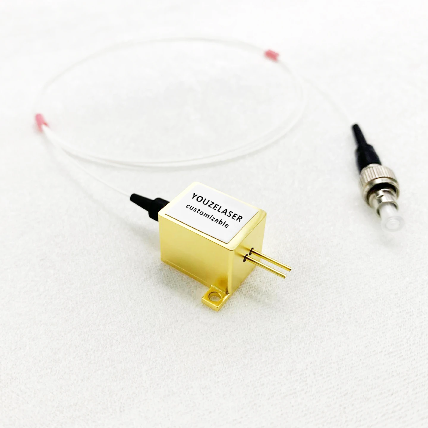 Custom Green Laser Diode Fiber Coupled 520nm 225mw - Buy Red Green Blue ...