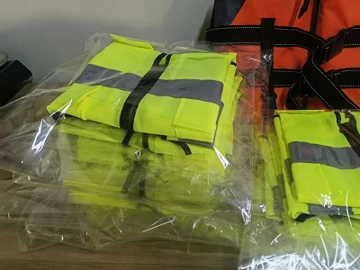 Cheap Multicolor Warning Vest Workwear High Visible Yellow Reflective ...